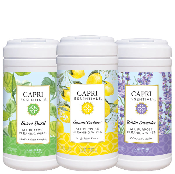 All Purpose Cleaning Wipes – Capri Essentials